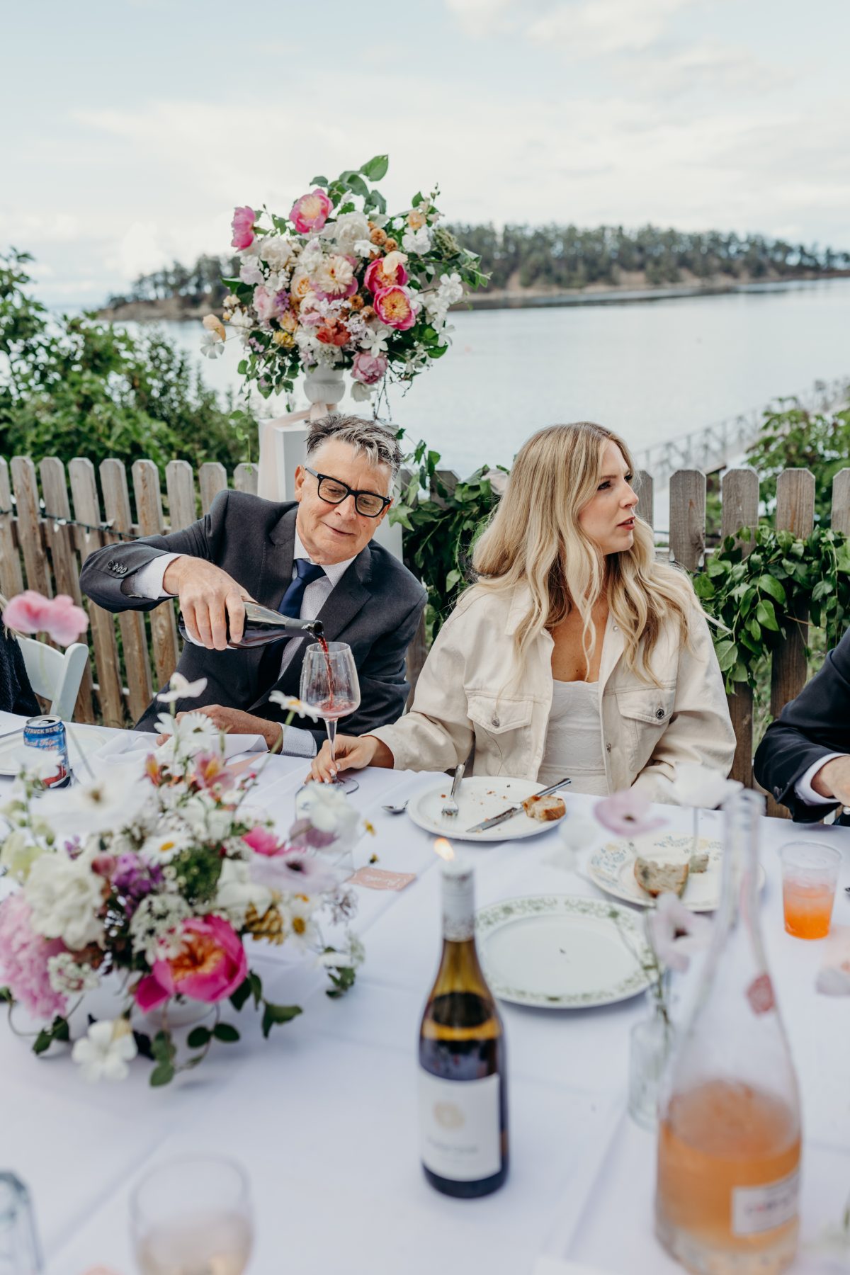 Tristan + Philippe – Evermore House – Florist on Pender Island